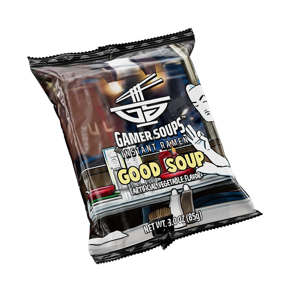 Gamer Soups Instant Noodles- Good Soup Bricks (5 Pack) | Gamer Supps
