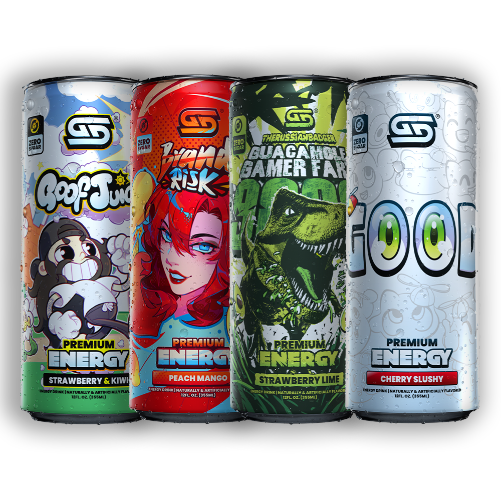 GG® Premium Energy Cans - Gamer Supps