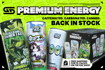 GG® Premium Energy Cans | Gamer Supps