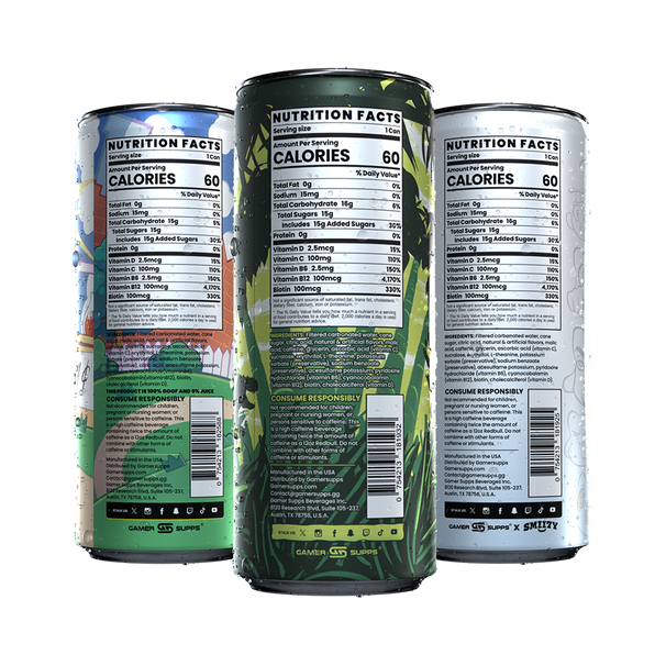 GG® Premium Energy Cans | Gamer Supps