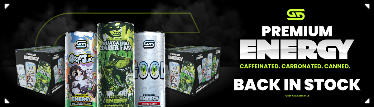 GG® Premium Energy Cans | Gamer Supps