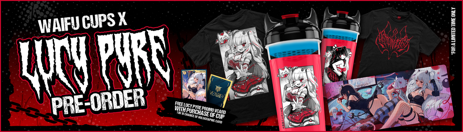 The Leader in Gaming Energy & Nutrition; Waifu Cups/Gaming Supplements