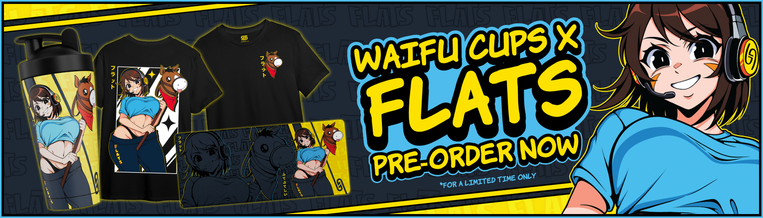 The Leader in Gaming Energy & Nutrition; Waifu Cups/Gaming Supplements