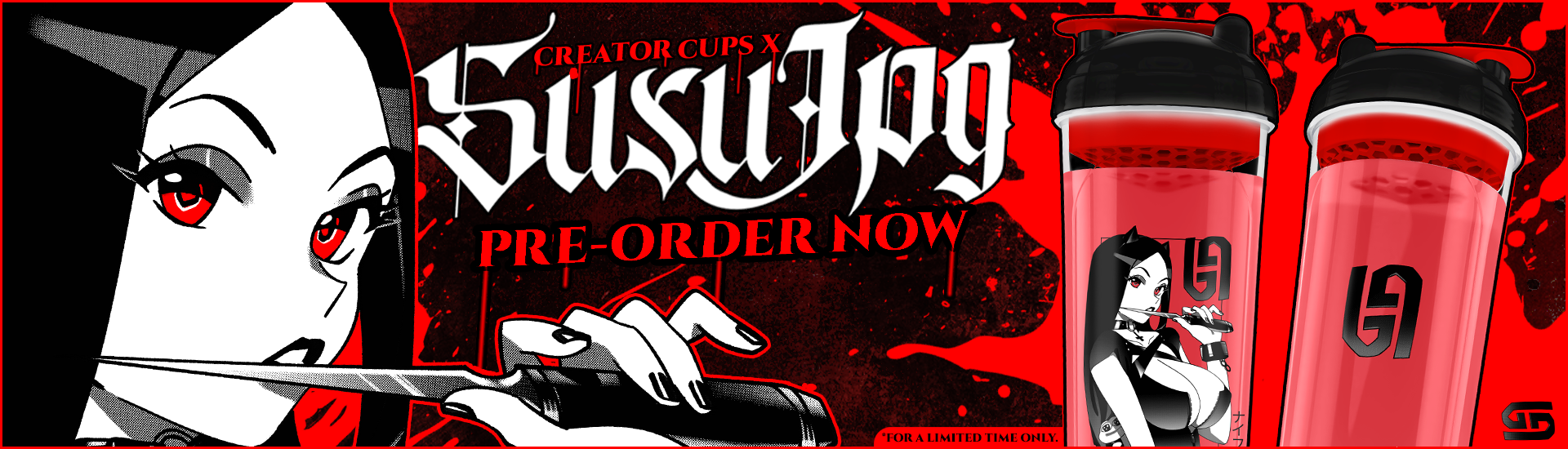 The Leader in Gaming Energy & Nutrition; Waifu Cups/Gaming Supplements