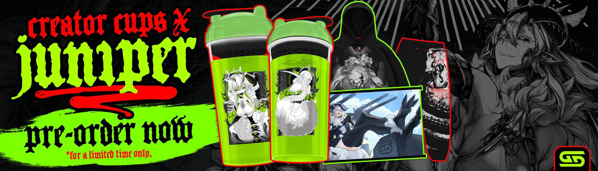 The Leader in Gaming Energy & Nutrition; Waifu Cups/Gaming Supplements
