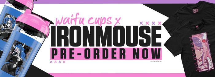 The Leader in Gaming Energy & Nutrition; Waifu Cups/Gaming Supplements