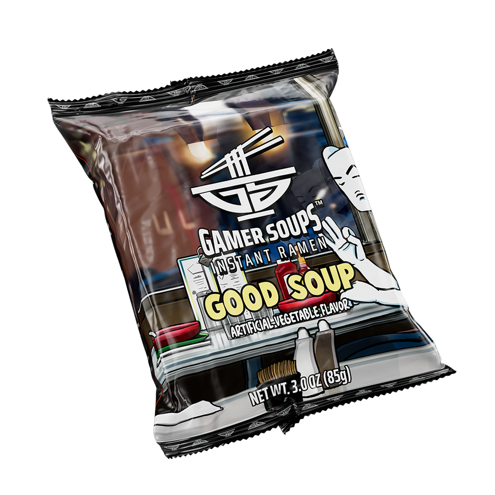 Gamer Soups Instant Noodles- Good Soup Bricks (5 Pack) | Gamer Supps