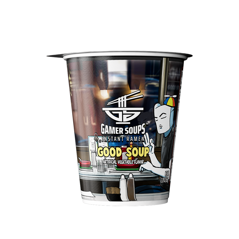 Gamer Soups Instant Noodles - Creator Variety Pack (12 Cup Box) | Gamer ...