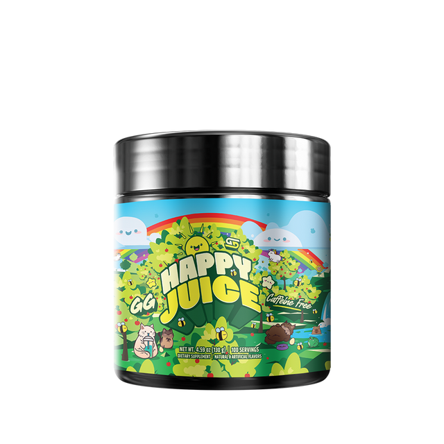 Happy Juice GG Caffeine Free - 100 Servings | Gamer Supps