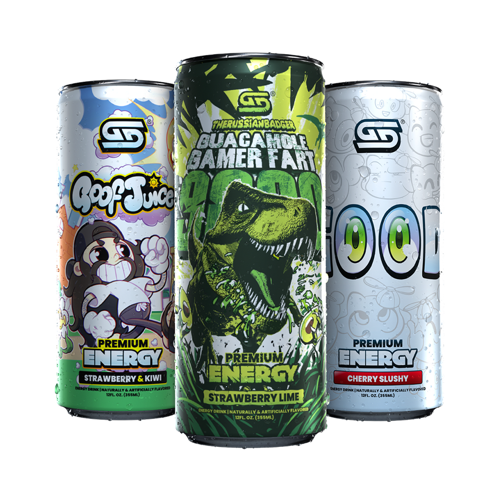 GG® Premium Energy - Variety Pack (12 Cans) | Gamer Supps
