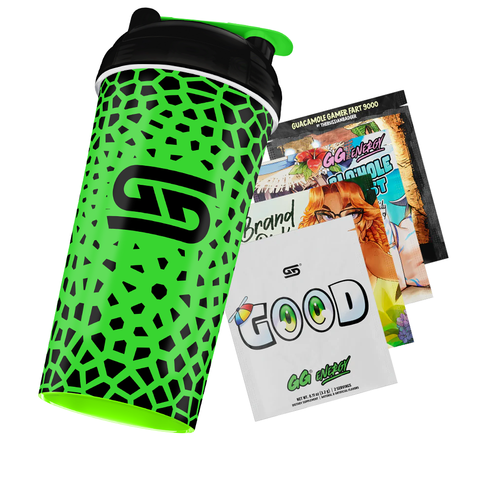 24oz All Over Print Shaker - Crocadilian | Gamer Supps