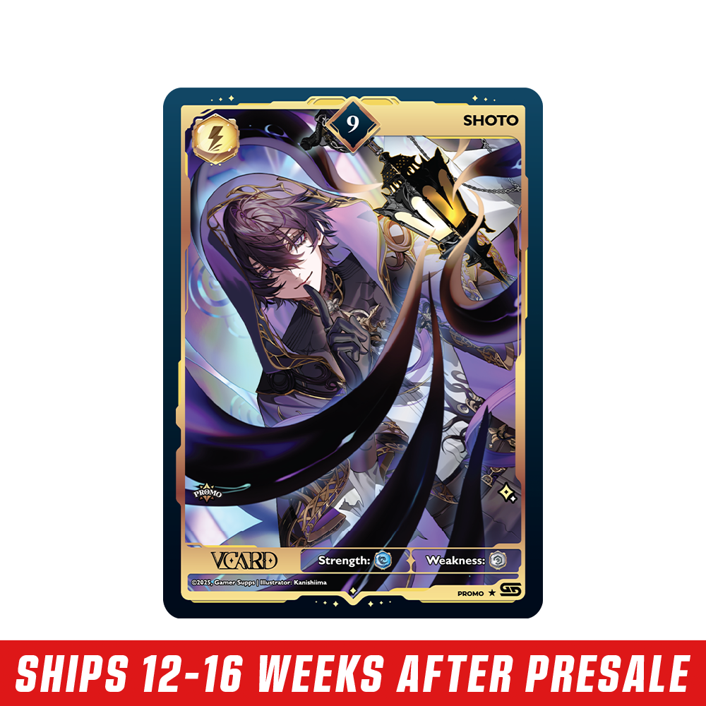 Creator Cups x Shoto: VCard Promo Card (Info) | Gamer Supps