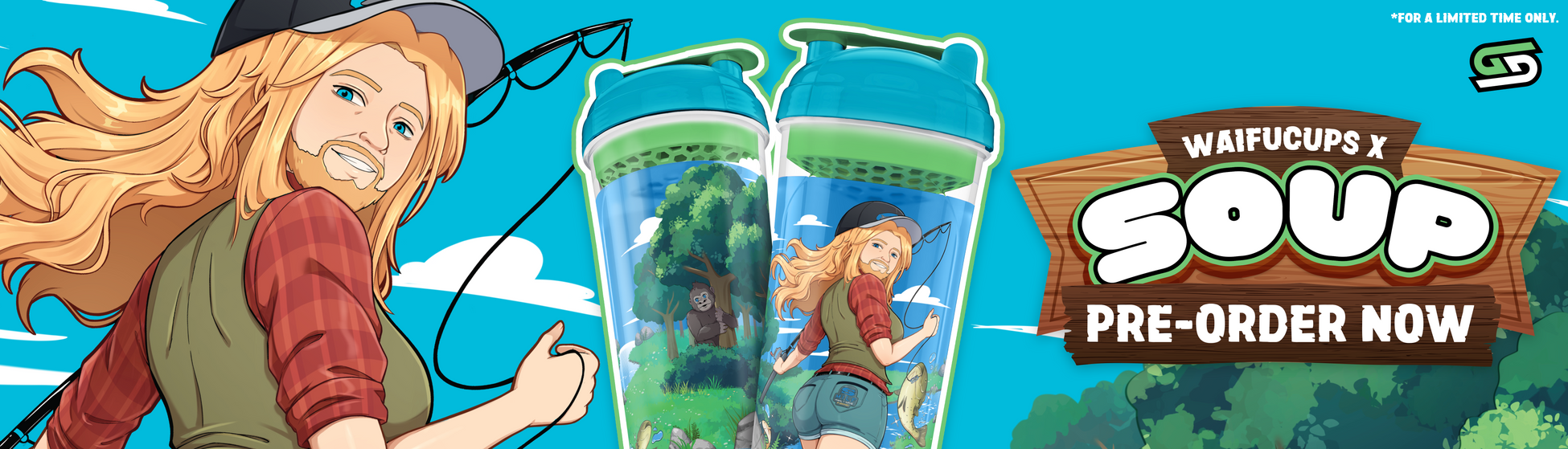 The Leader in Gaming Energy & Nutrition; Waifu Cups/Gaming Supplements