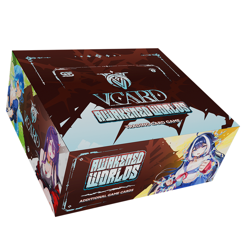 VCard Set 2: Awakened Worlds First Edition Booster Box | Gamer Supps