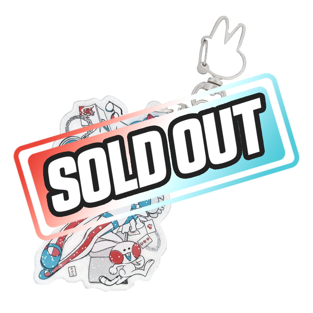 Alice in Waifuland Keychain - Gamersupps