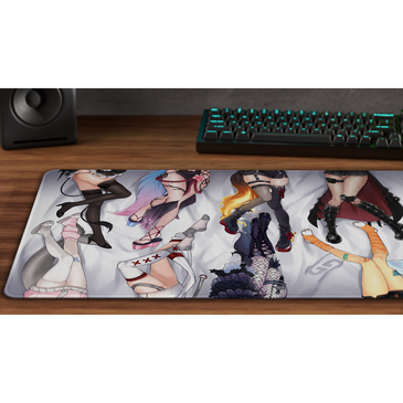 Anime Girl Thigh Vtuber Mouse Pad | Gamer Supps