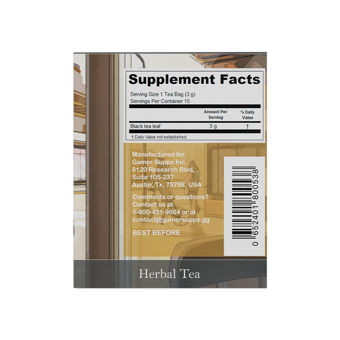 Gamer Tea - Black Tea - Gamersupps