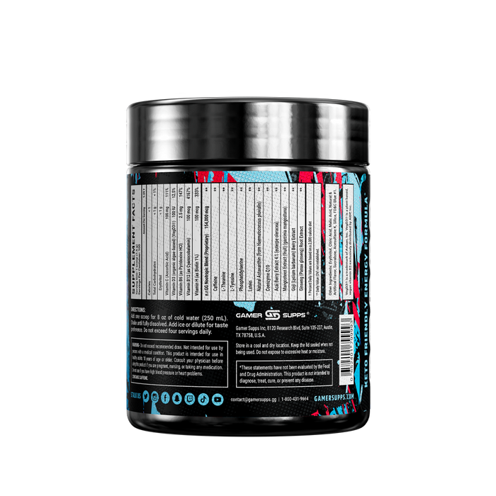 Blue - 100 Servings - Gamersupps