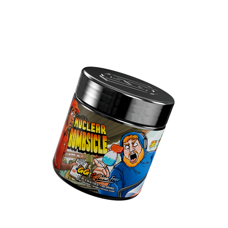 CaseOh's Nuclear Bombsicle Caffeine Free - 100 Servings - Gamersupps