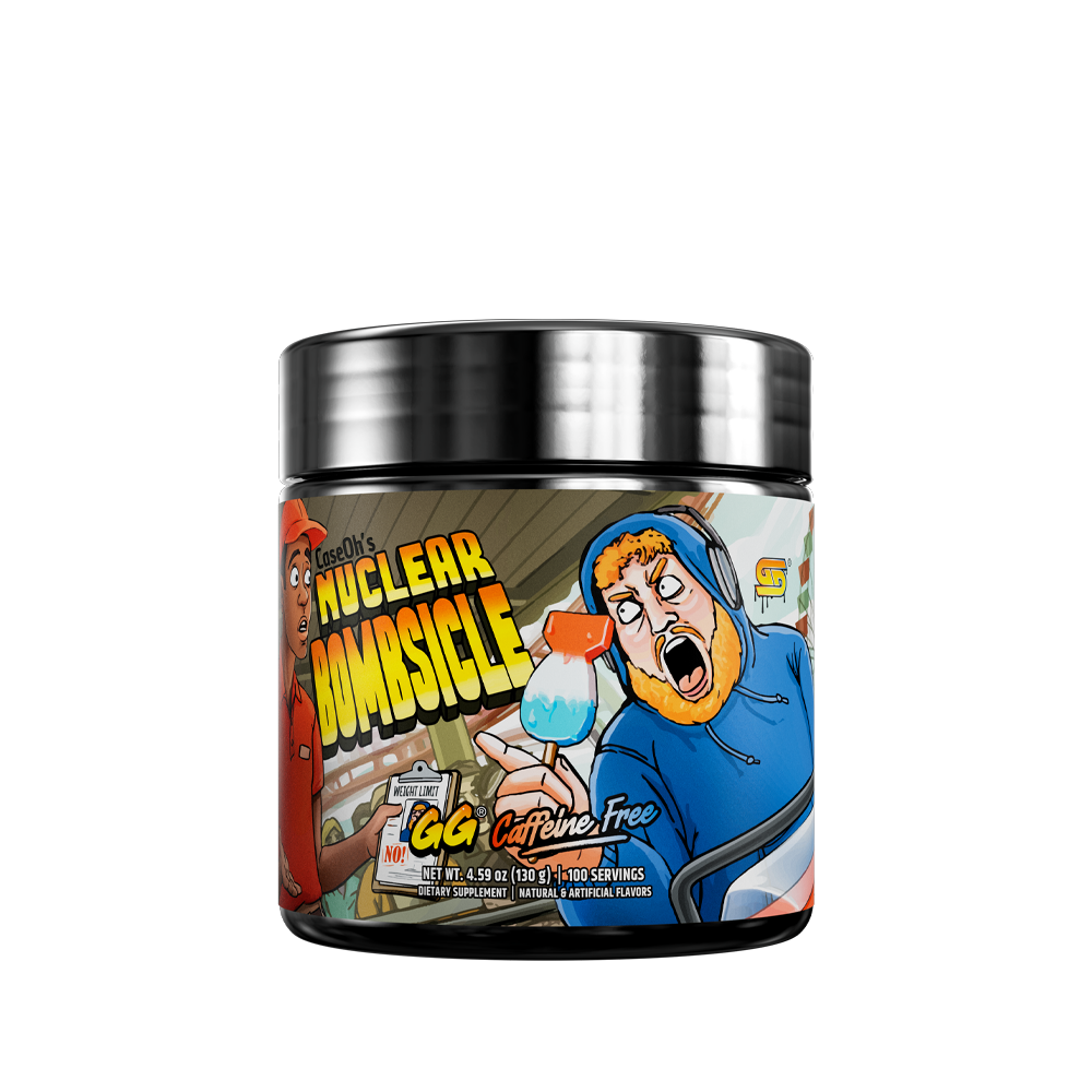 CaseOh's Nuclear Bombsicle Caffeine Free - 100 Servings | Gamer Supps