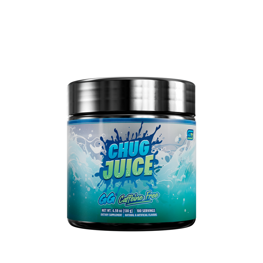 Chug Juice GG by LazarBeam Caffeine Free - 100 Servings - Gamersupps