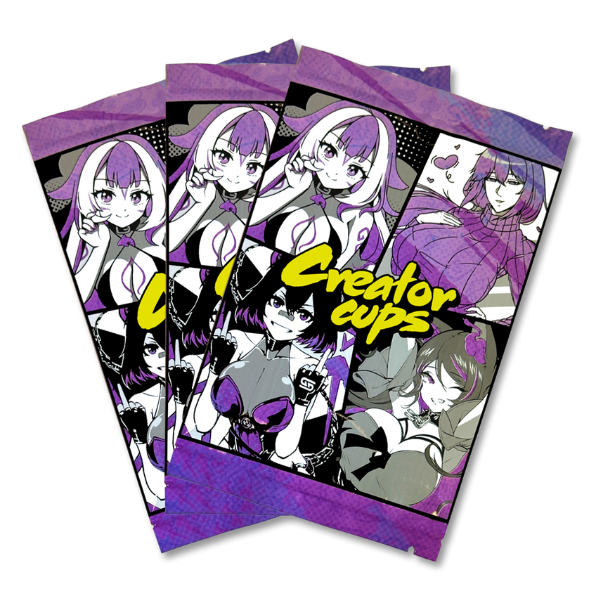 Collectible Creator Cups Sticker Pack Volume 2 | Gamer Supps