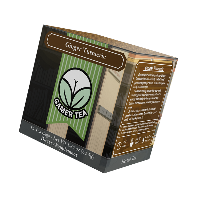 Gamer Tea - Ginger Turmeric | Gamer Supps