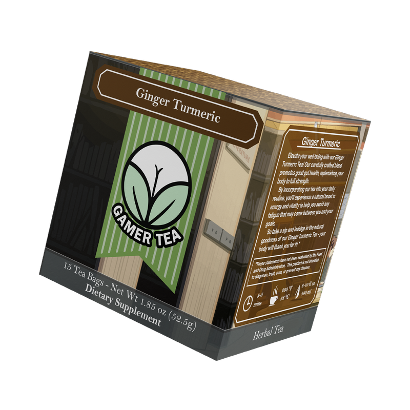Gamer Tea - Ginger Turmeric - Gamersupps