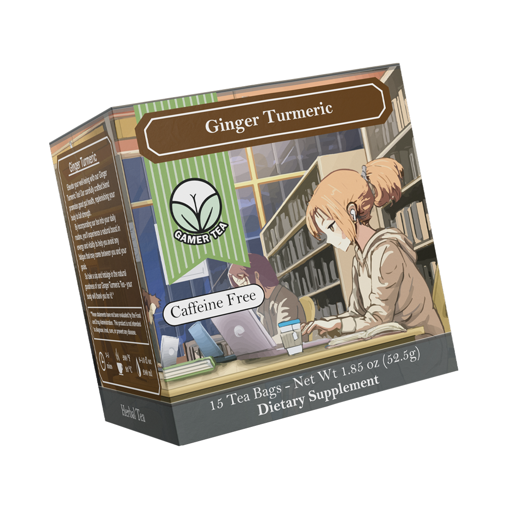 Gamer Tea - Ginger Turmeric | Gamer Supps