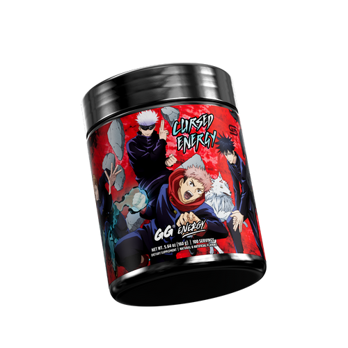 Jujutsu Kaisen Cursed Energy Caffeine Free - 100 Servings - Gamersupps