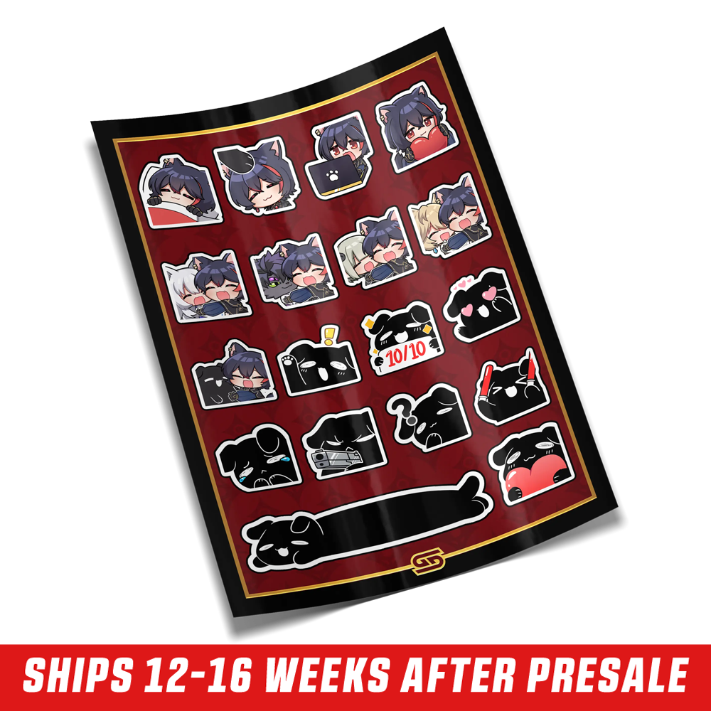 Merryweather Sticker Sheet | Gamer Supps