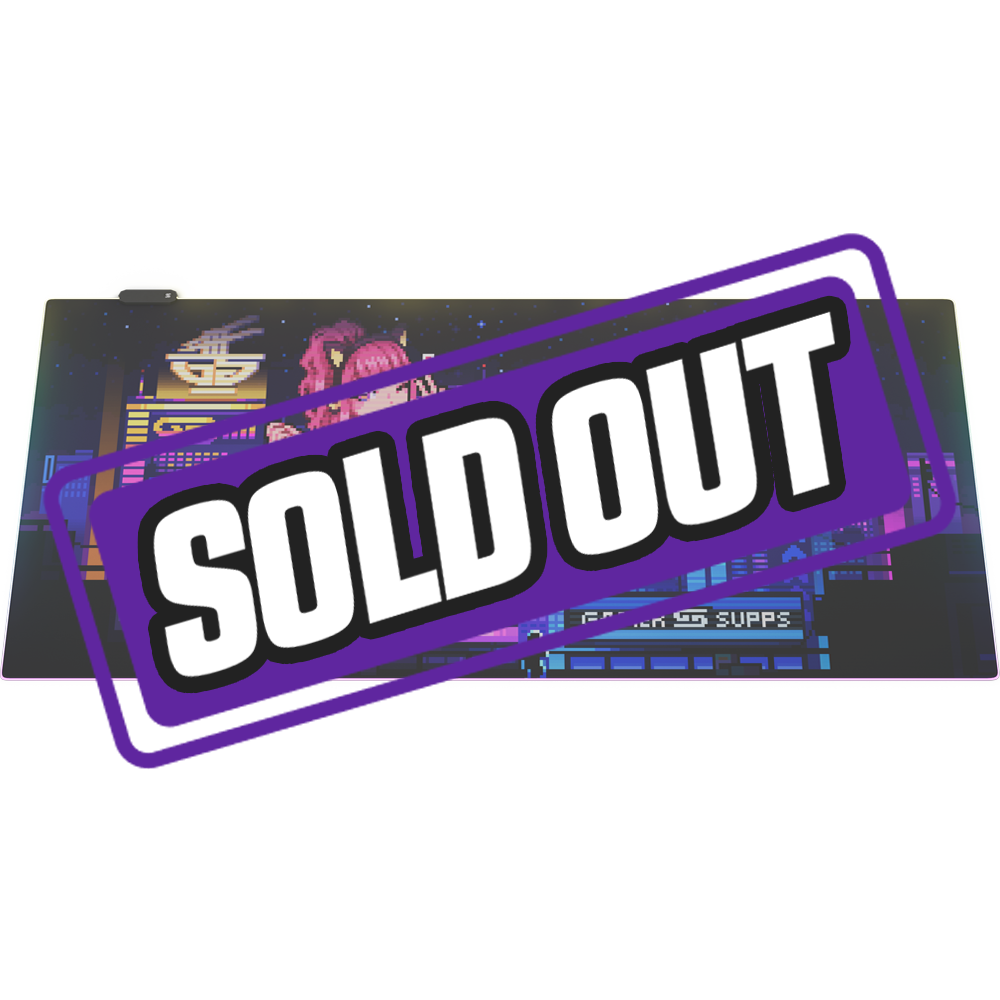 PIXEL CUPS: 2069 RGB Mouse Pad | Gamer Supps
