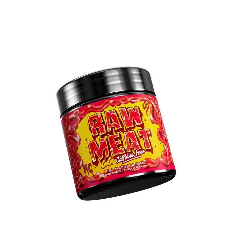 Raw Meat Caffeine Free - 100 Servings - Gamersupps