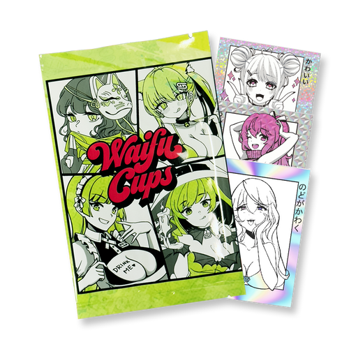 Collectible Waifu Sticker Pack: Seasons 1-3 - Gamersupps