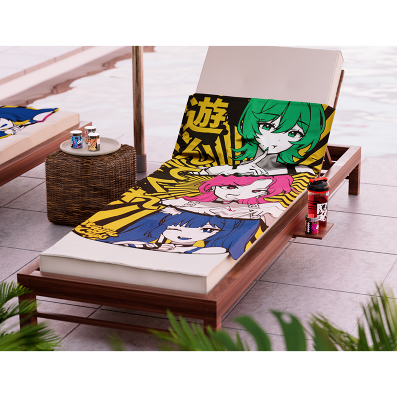 Waifu Cups Season 4 Beach Towel