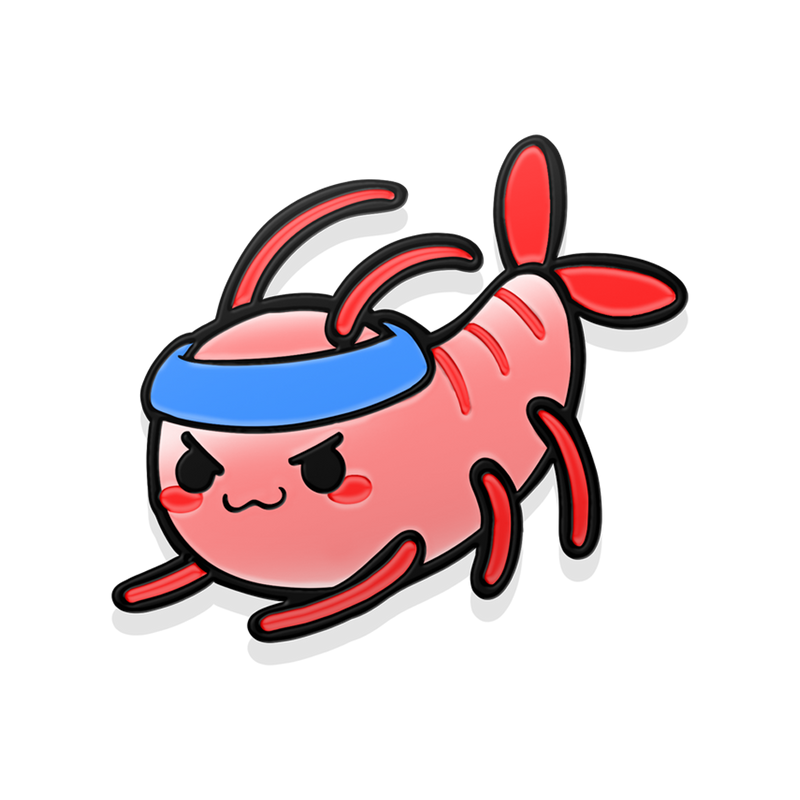 Shylily: Stretchy Shrimpy Badge Info - Gamersupps