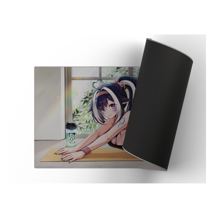 Shylily: Yogalily Mouse Pad