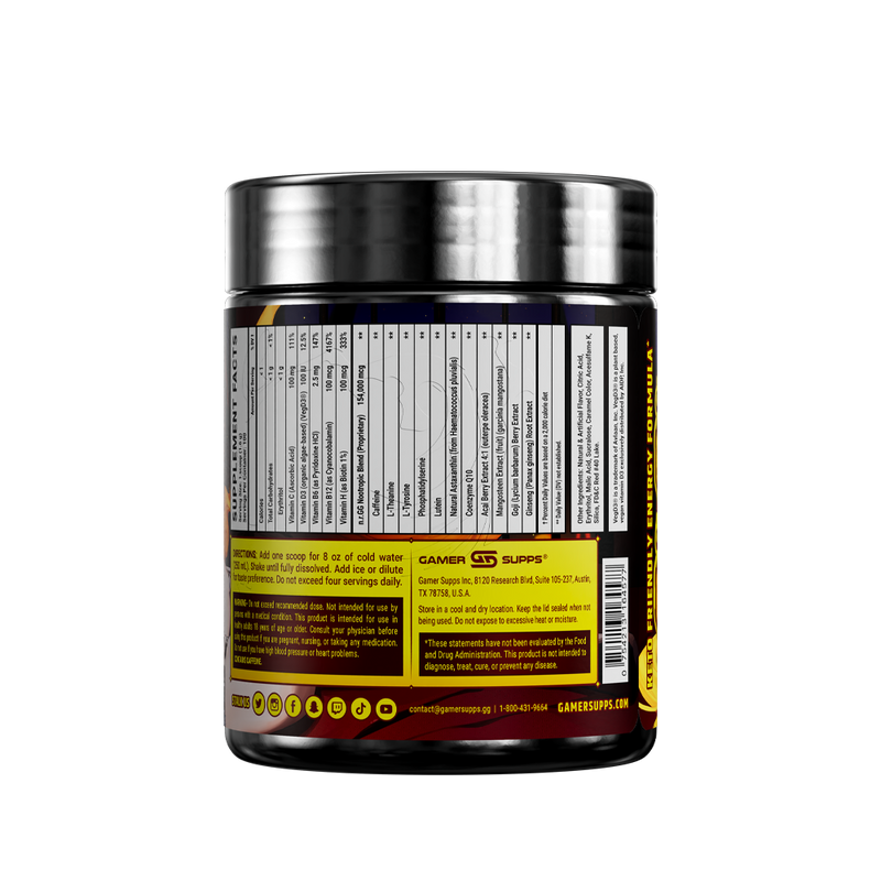 Sinder's Pyro Power - 100 Servings - Gamersupps