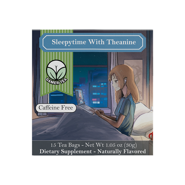 Gamer Tea - Sleepytime with Theanine | Gamer Supps