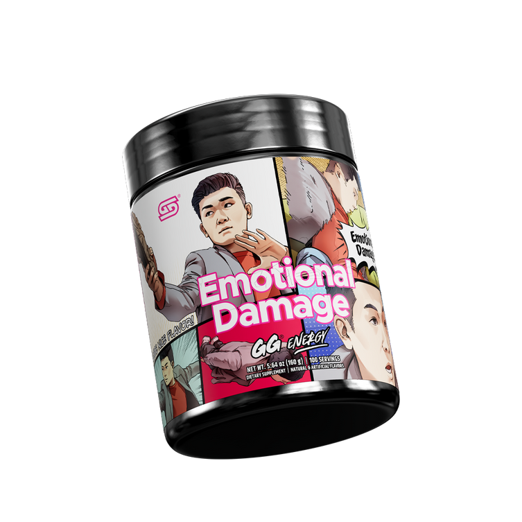 Steven He's Emotional Damage - 100 Servings | Gamer Supps