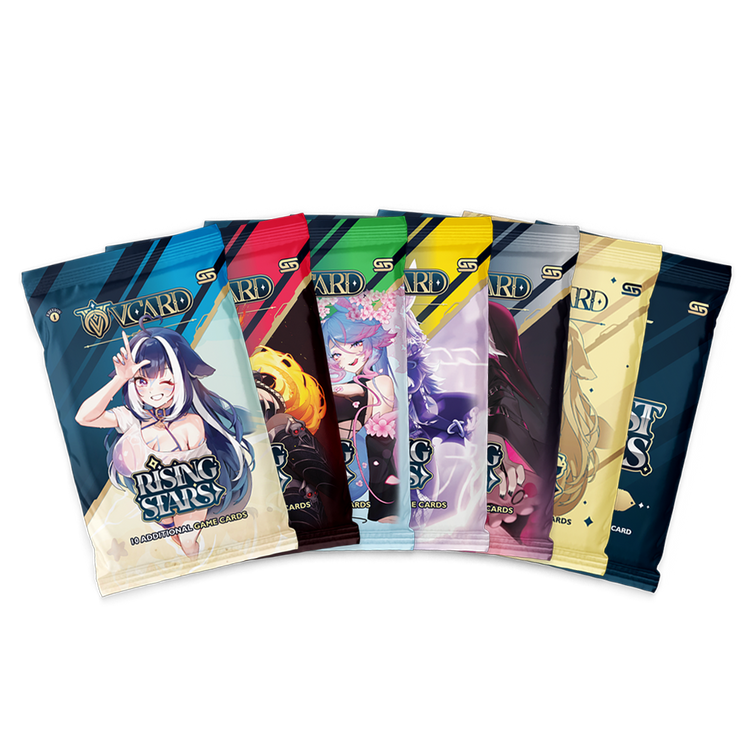 VCard Booster Box - Rising Stars (28 Booster Packs) | Gamer Supps