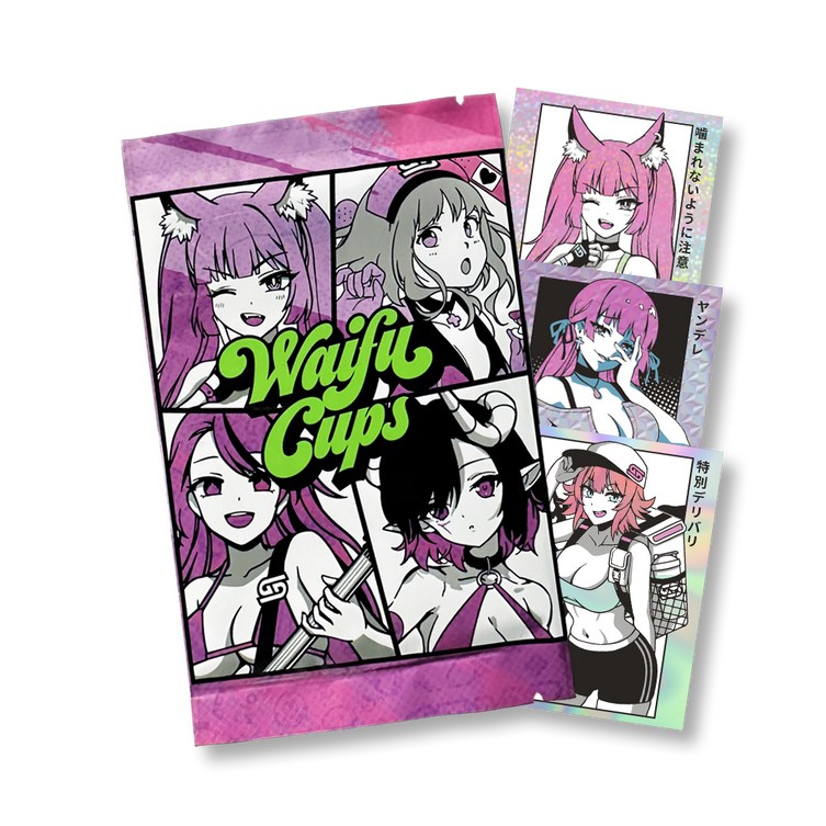 Collectible Waifu Sticker Pack - Season Four | Gamer Supps