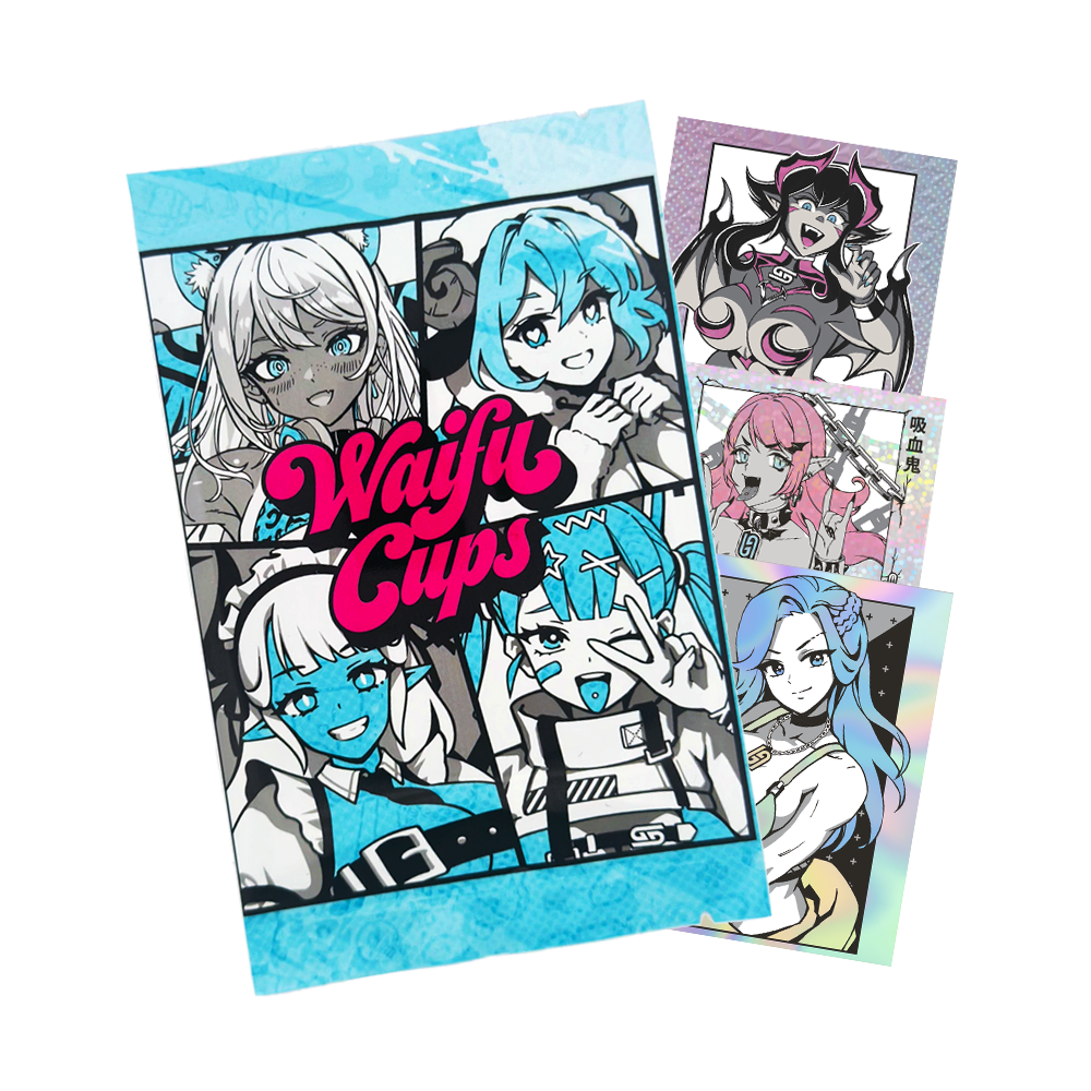 Collectible Waifu Sticker Pack - Season Five | Gamer Supps