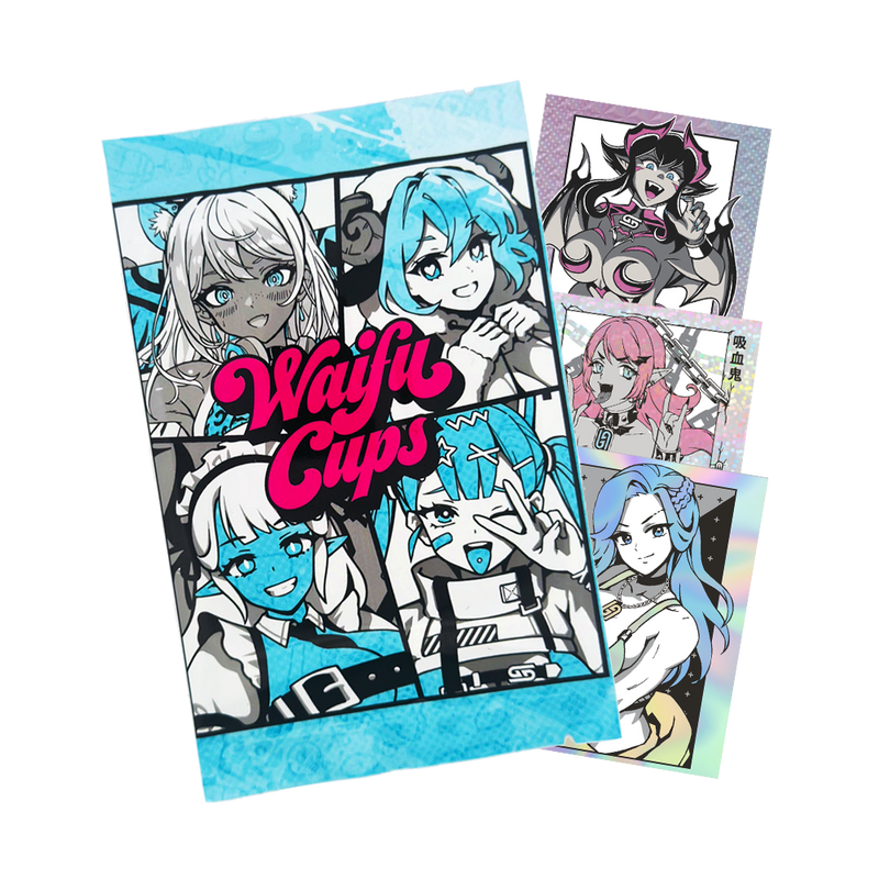 Collectible Waifu Sticker Pack - Season Five - Gamersupps
