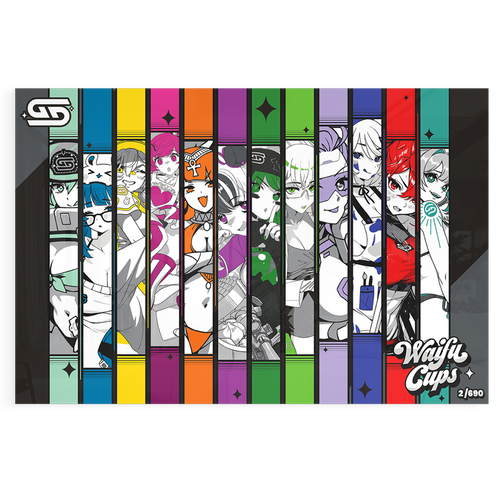 Waifu Cups Season 6 Acrylic Poster - Gamersupps